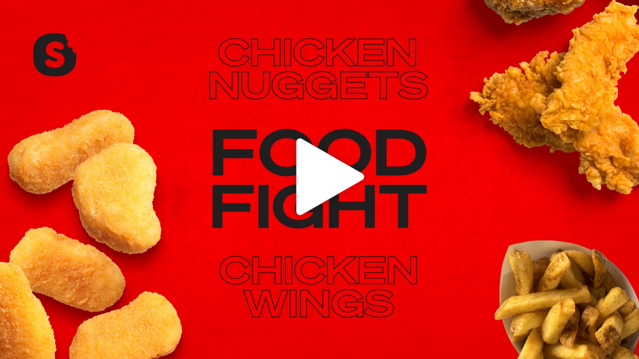 Chicken Nuggets v Chicken Wings - Food Fights with Scoffable - Scoffable