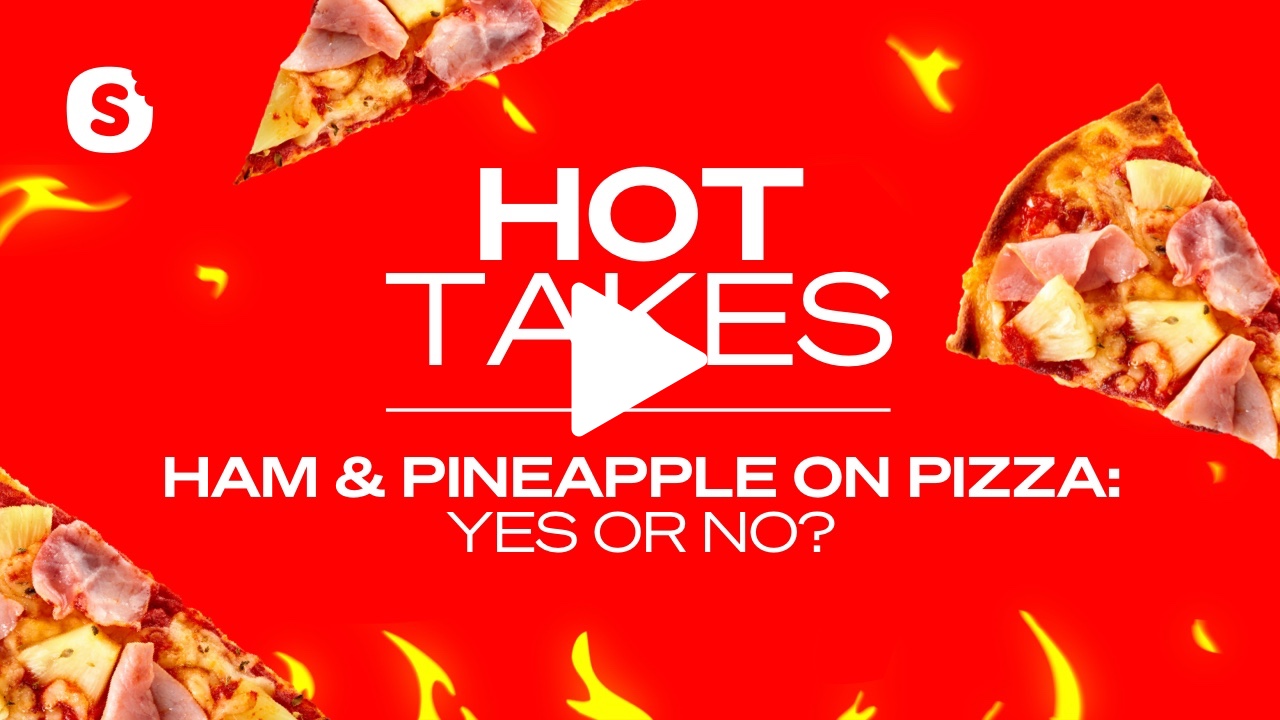 Ham & Pineapple on Pizza - Yes or No? - Hot Takes with Scoffable - Scoffable